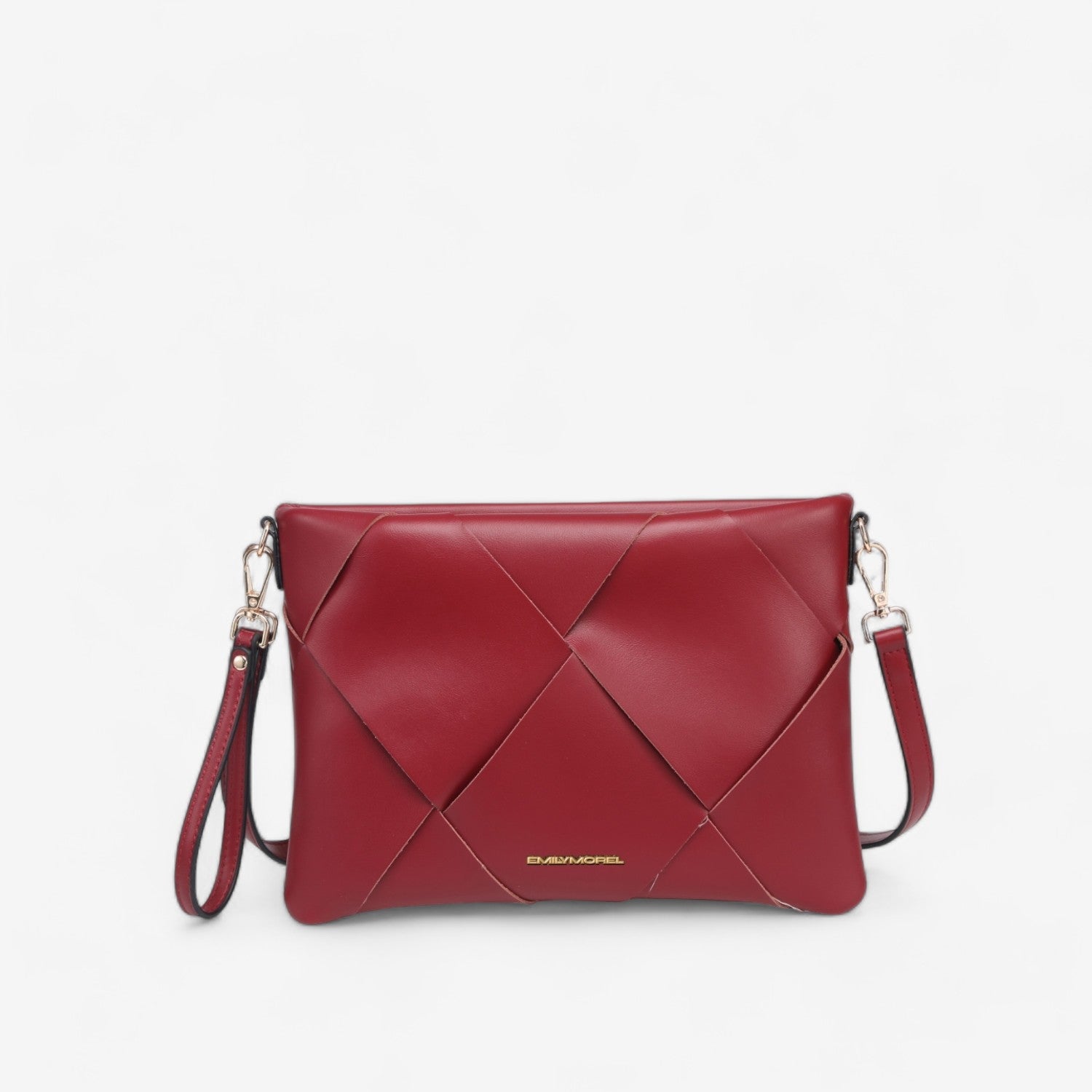 Red Taylor clutch bag – Emily Morel